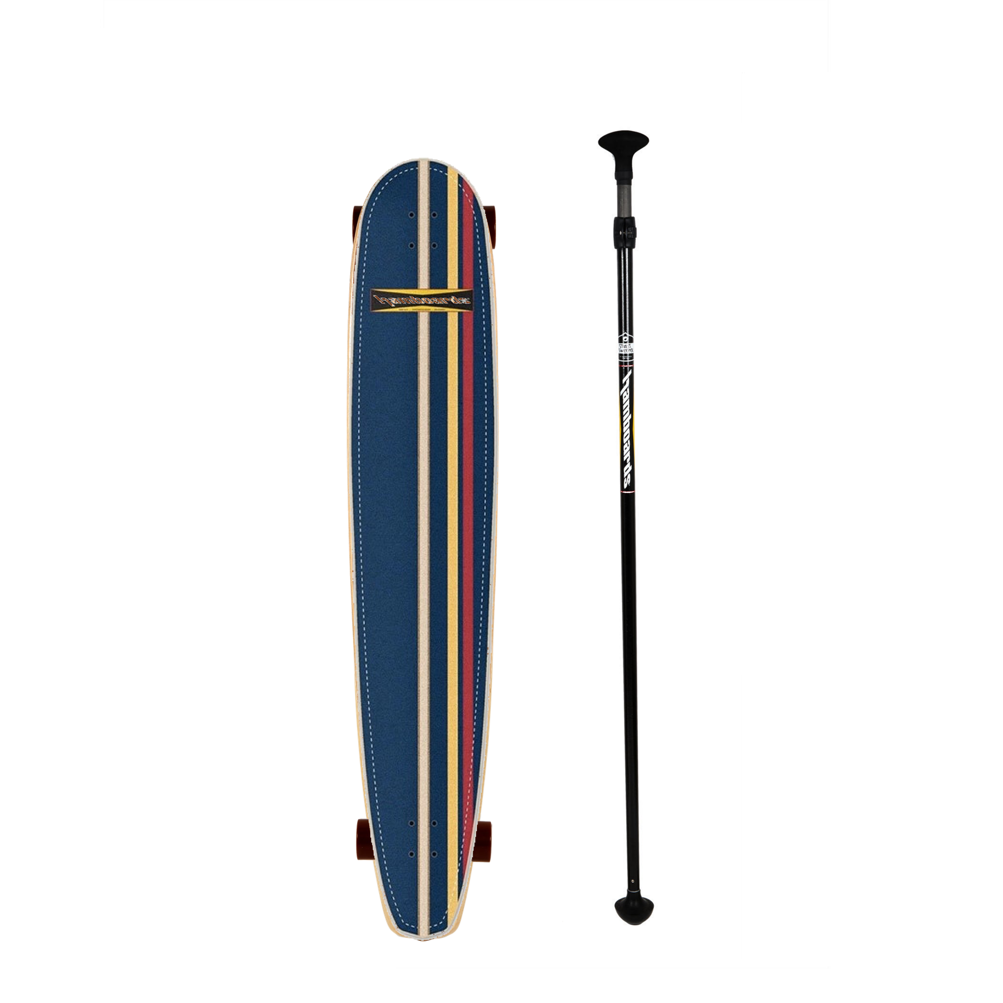 Hamboards Logger & SS Pro Skate Pole Kit - Adventure Sports USA